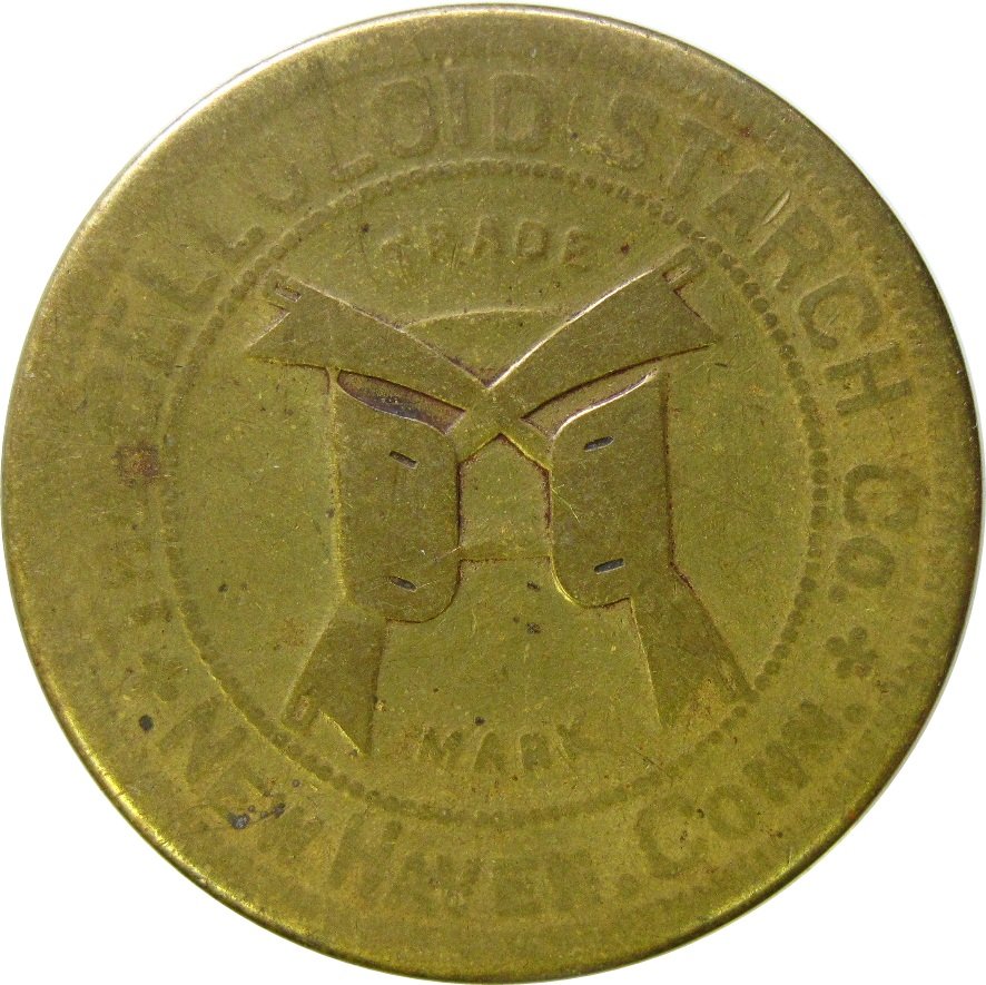 The Celluloid Starch Co. New Haven Conn. Trade Token