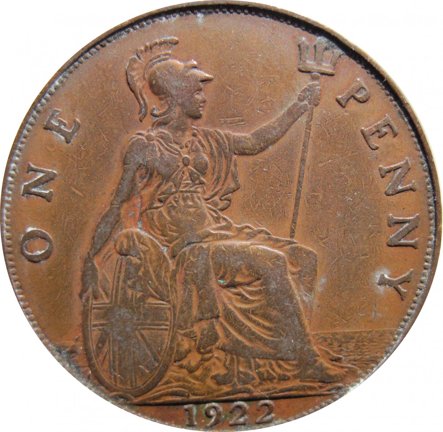 1922 Great Britain One Penny