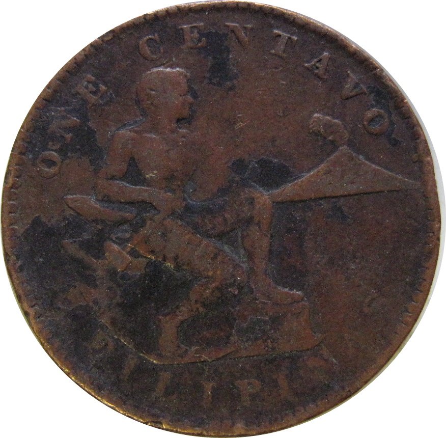 1939 M Philippine One Centavo
