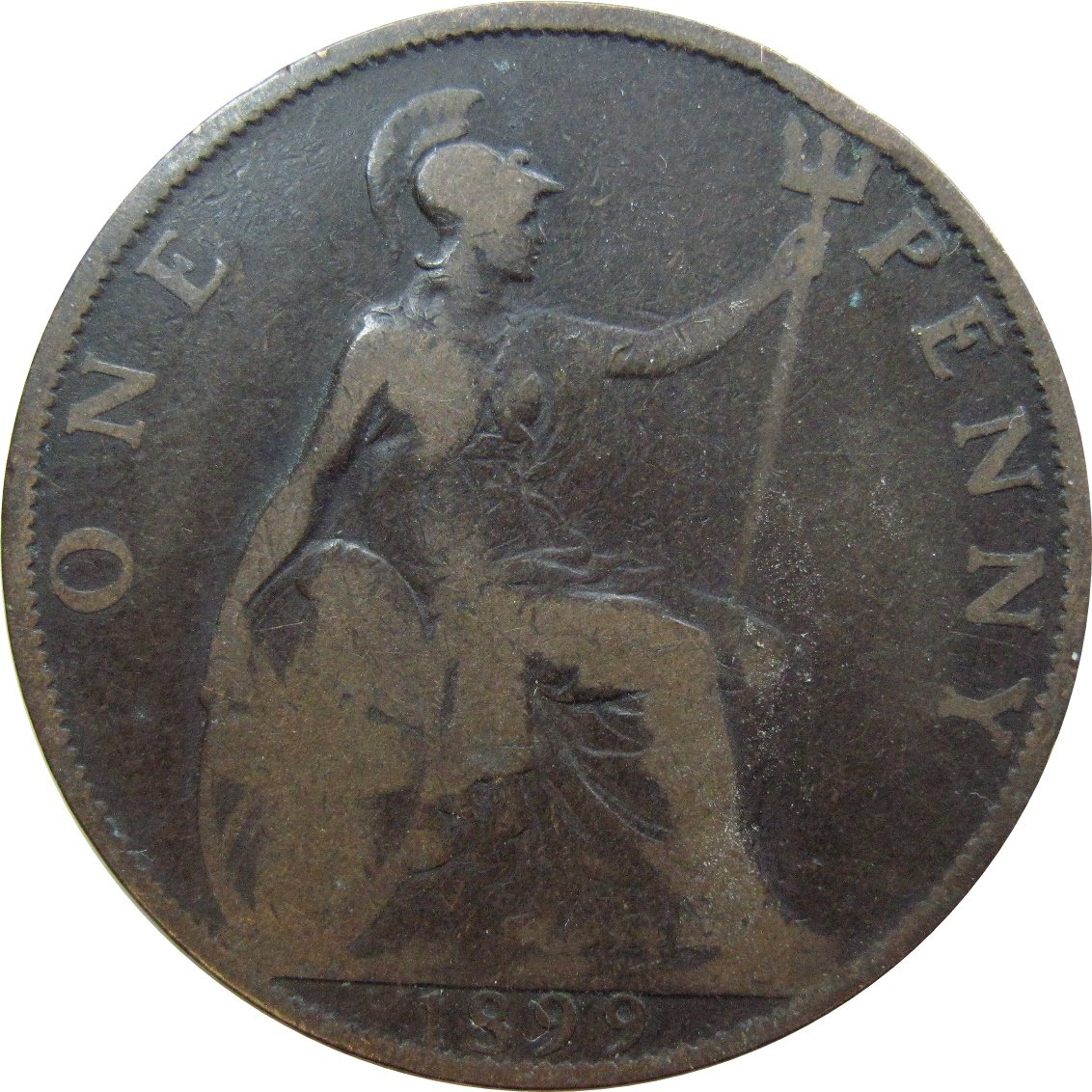 1899 Great Britain One Penny #2