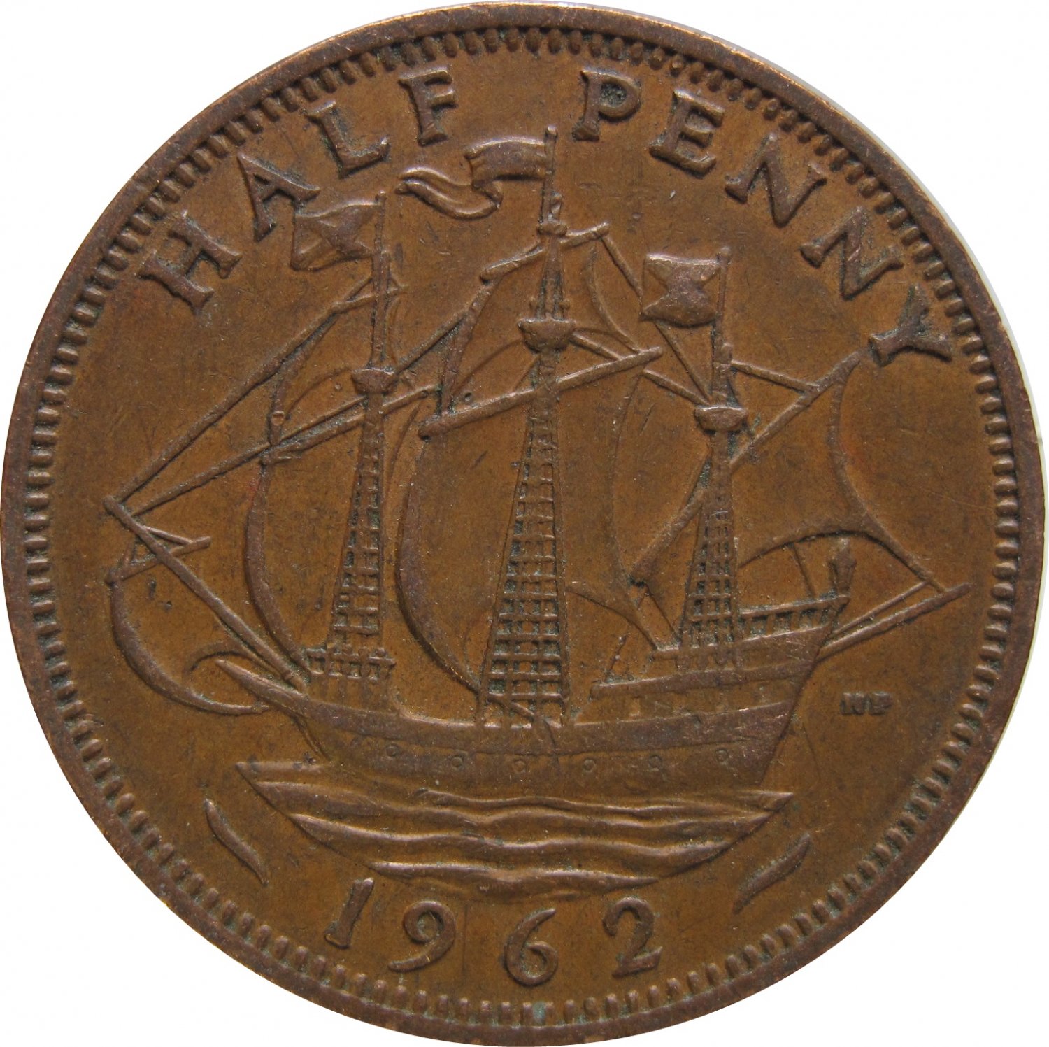 1962 Great Britain Half Penny 1962-great-britain-half-penny