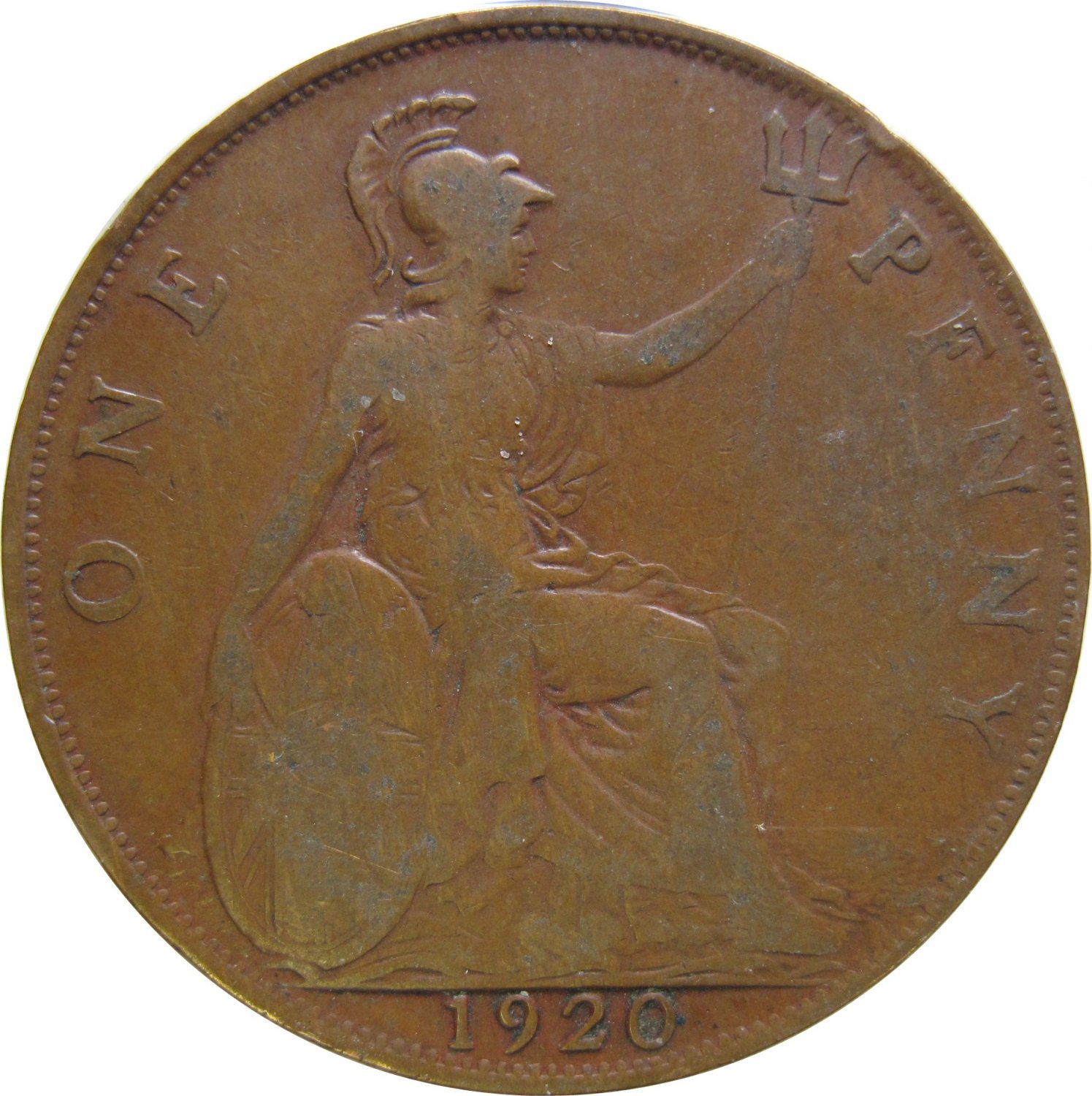1920 Great Britain One Penny