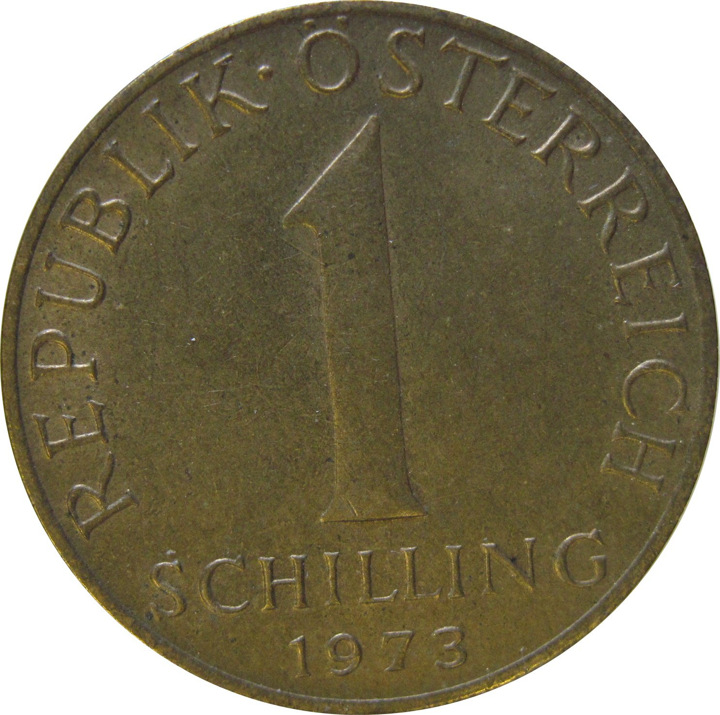 1973 Austria 1 Shilling