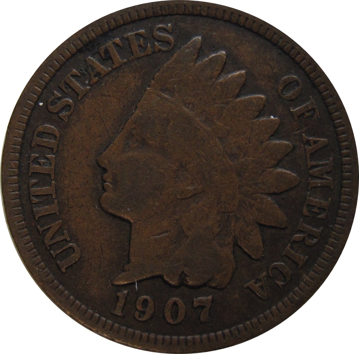 1907 Indian Head Cent