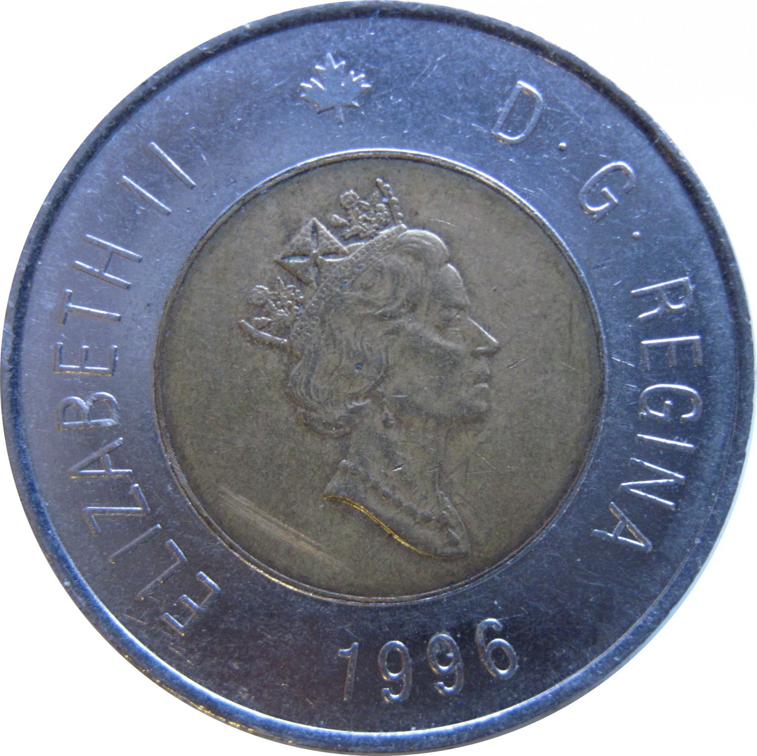 1996 Twoonie $2.00 Canada