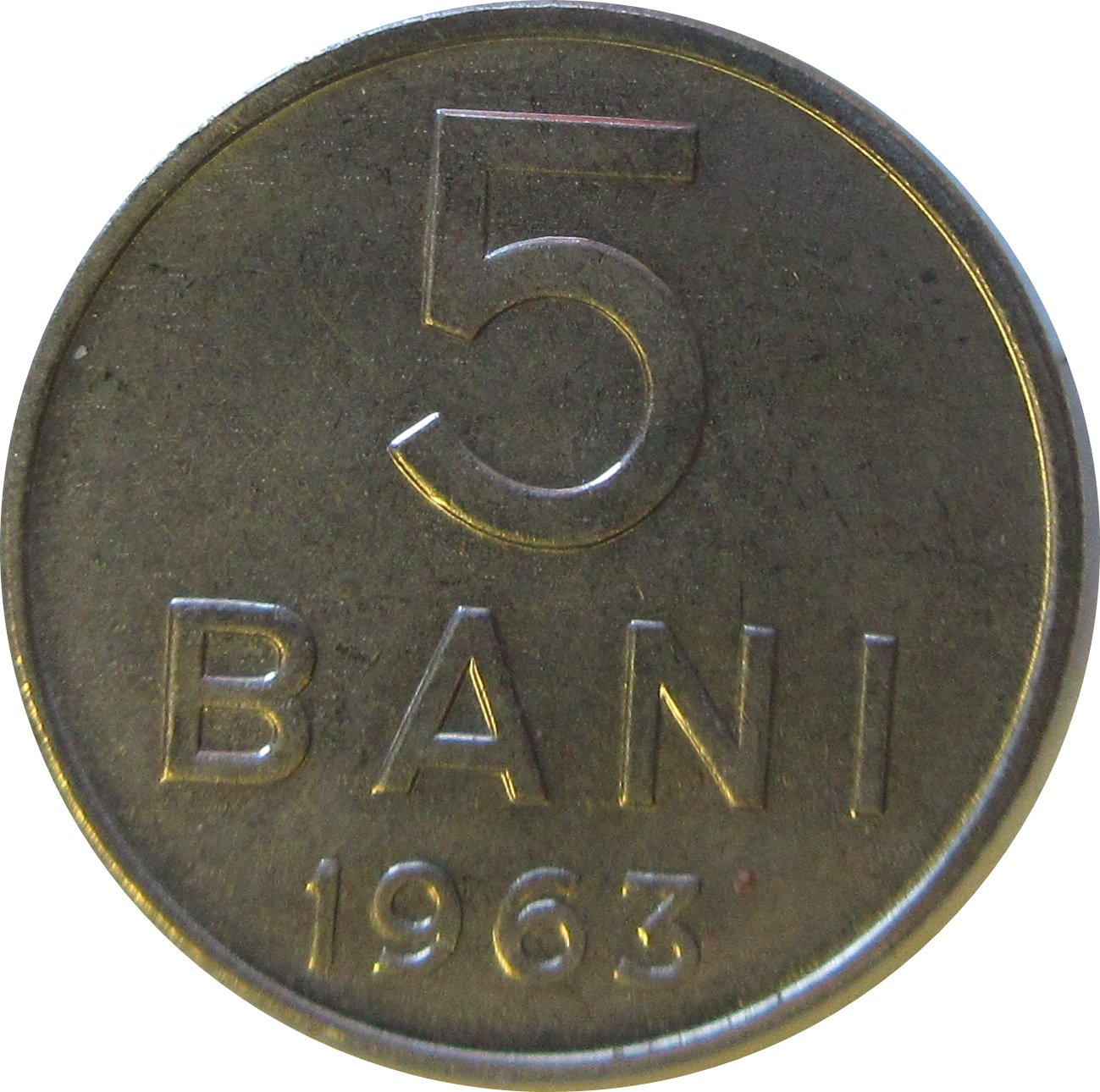 1963 Romania 5 Bani