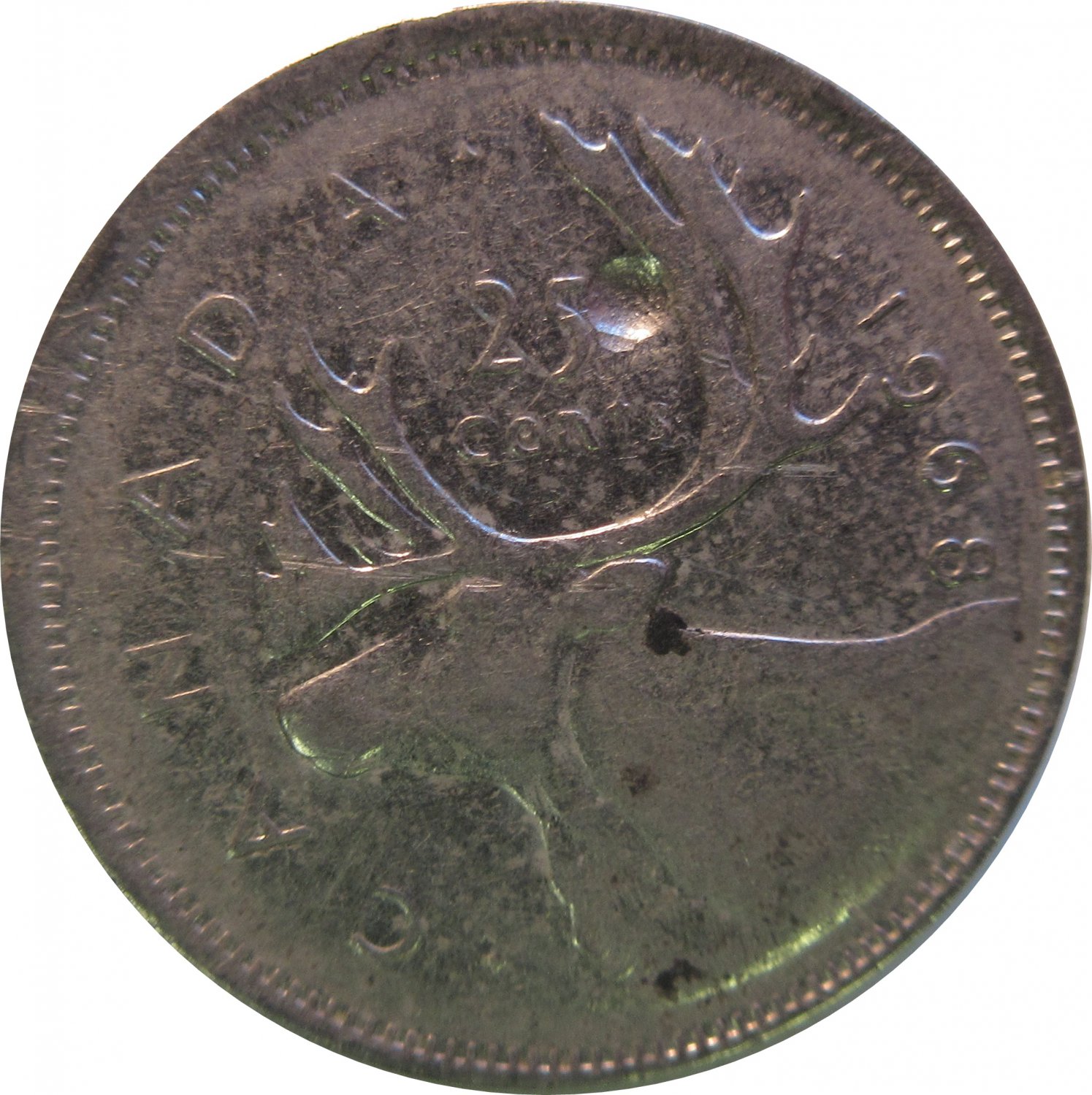 1968 Canadian Quarter #2