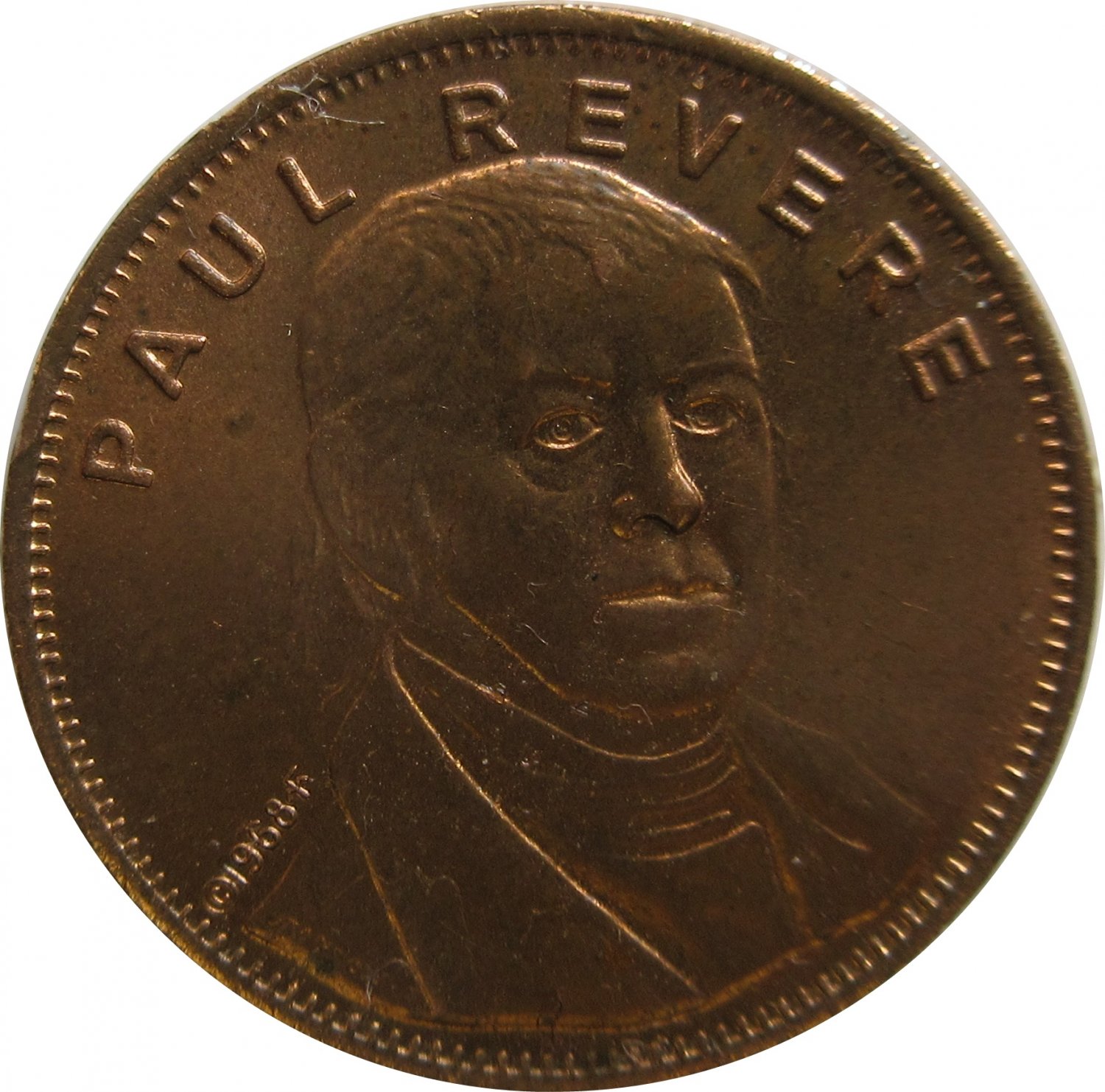 1968 Paul Revere Token