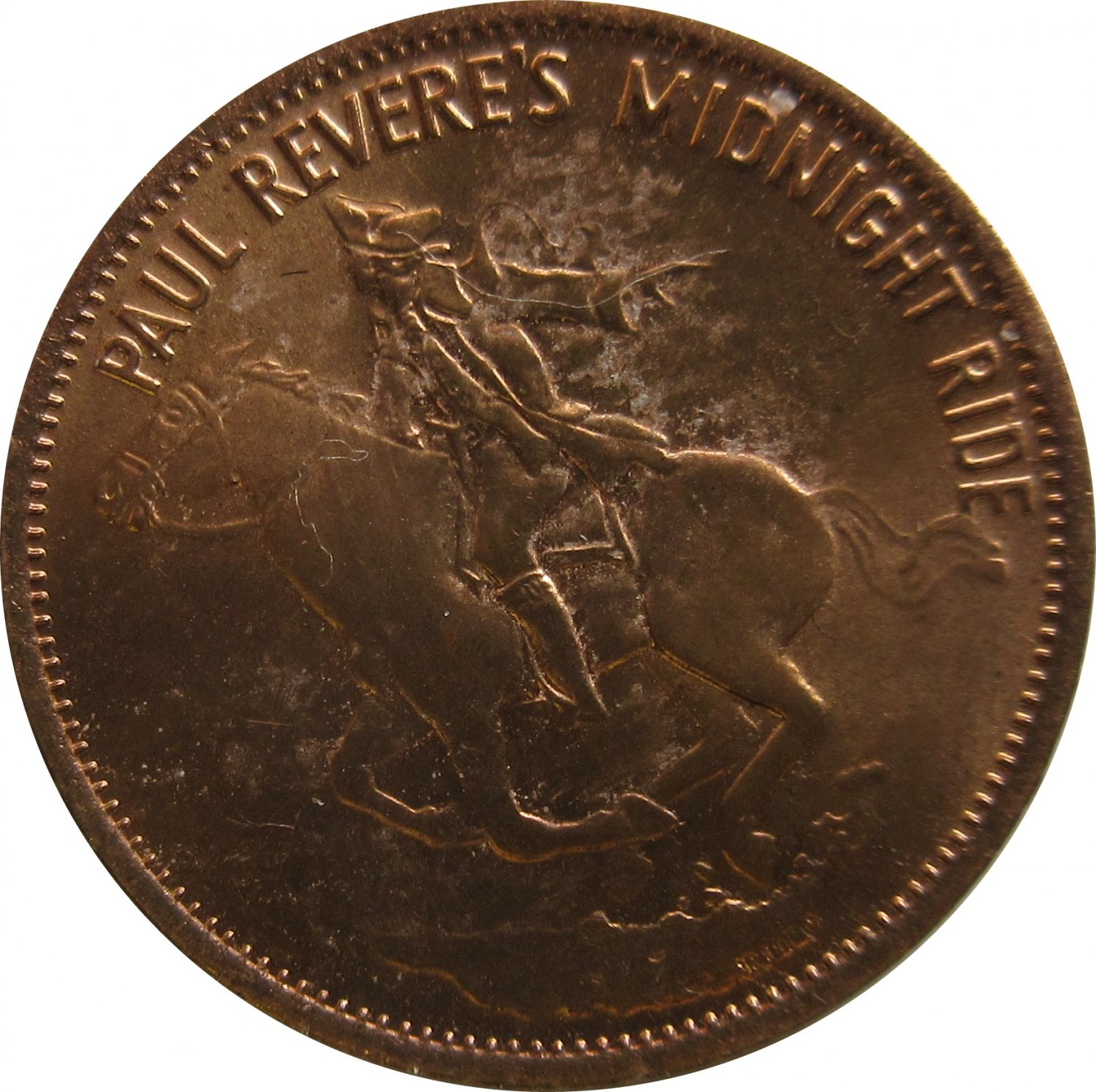 1968 Paul Revere Token