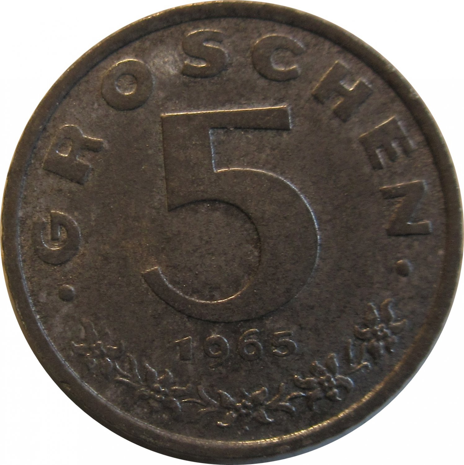 1965 Austria 5 Groschen