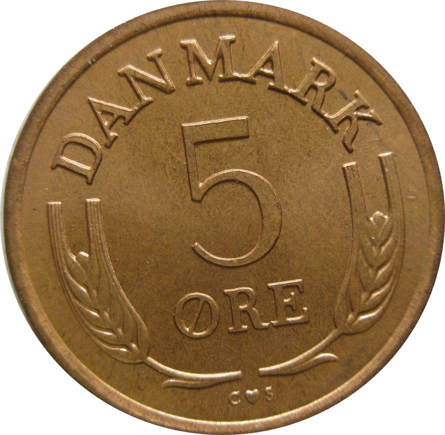 1963 Denmark 5 Ore