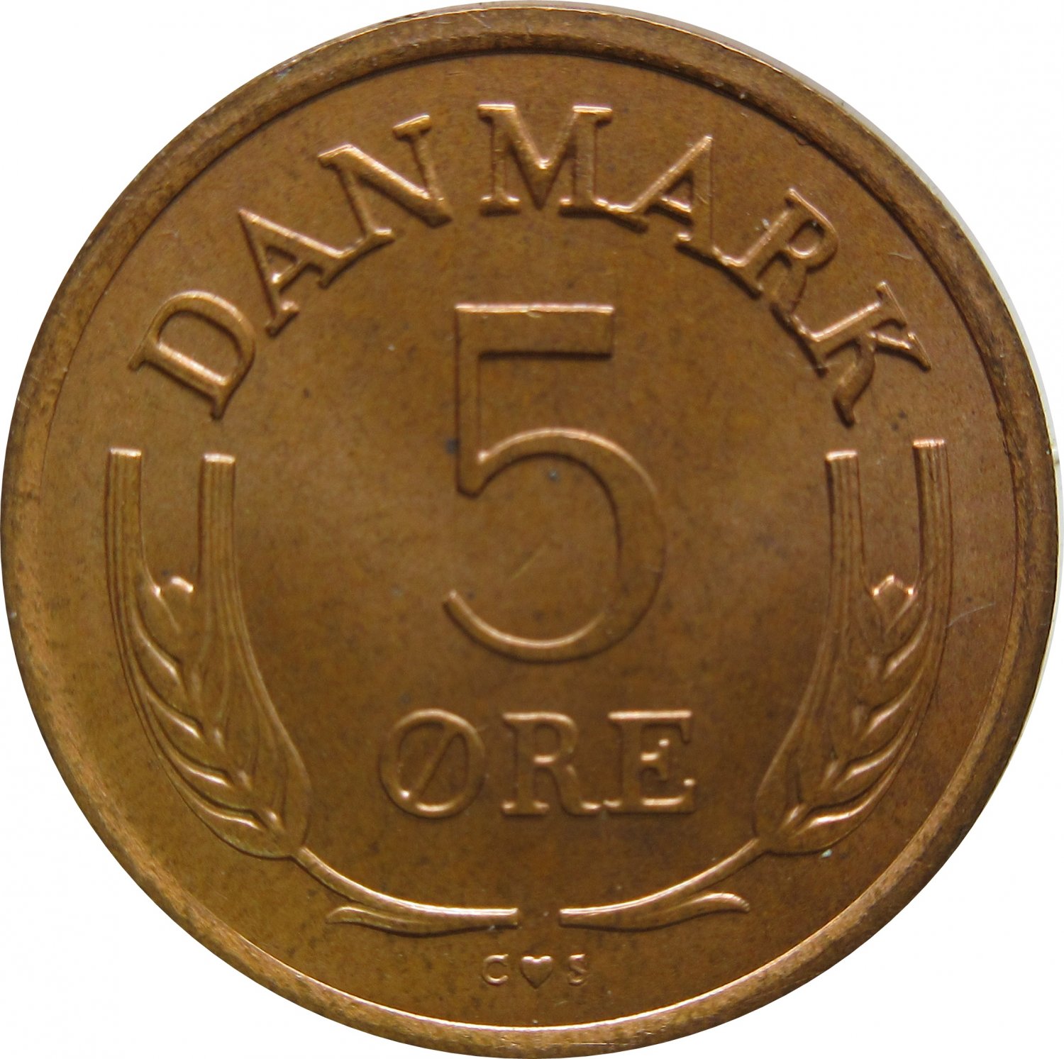1965 Denmark 5 Ore