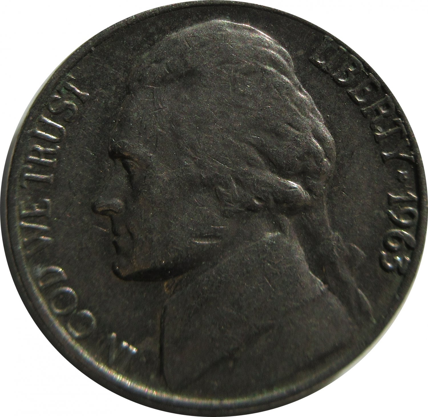 1963 D Jefferson Nickel (Whitman)