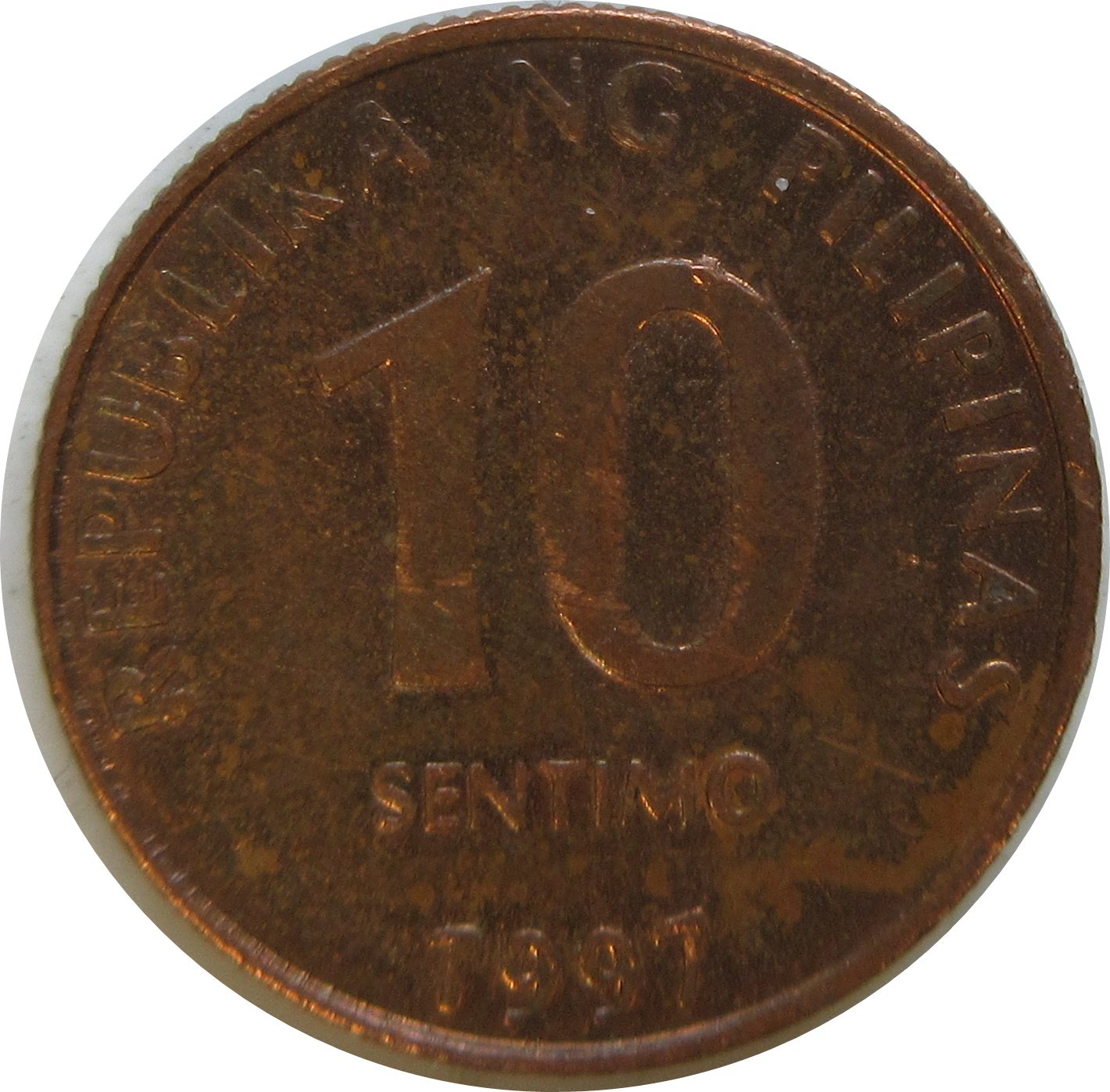 1997 Philippine Ten Sentimos