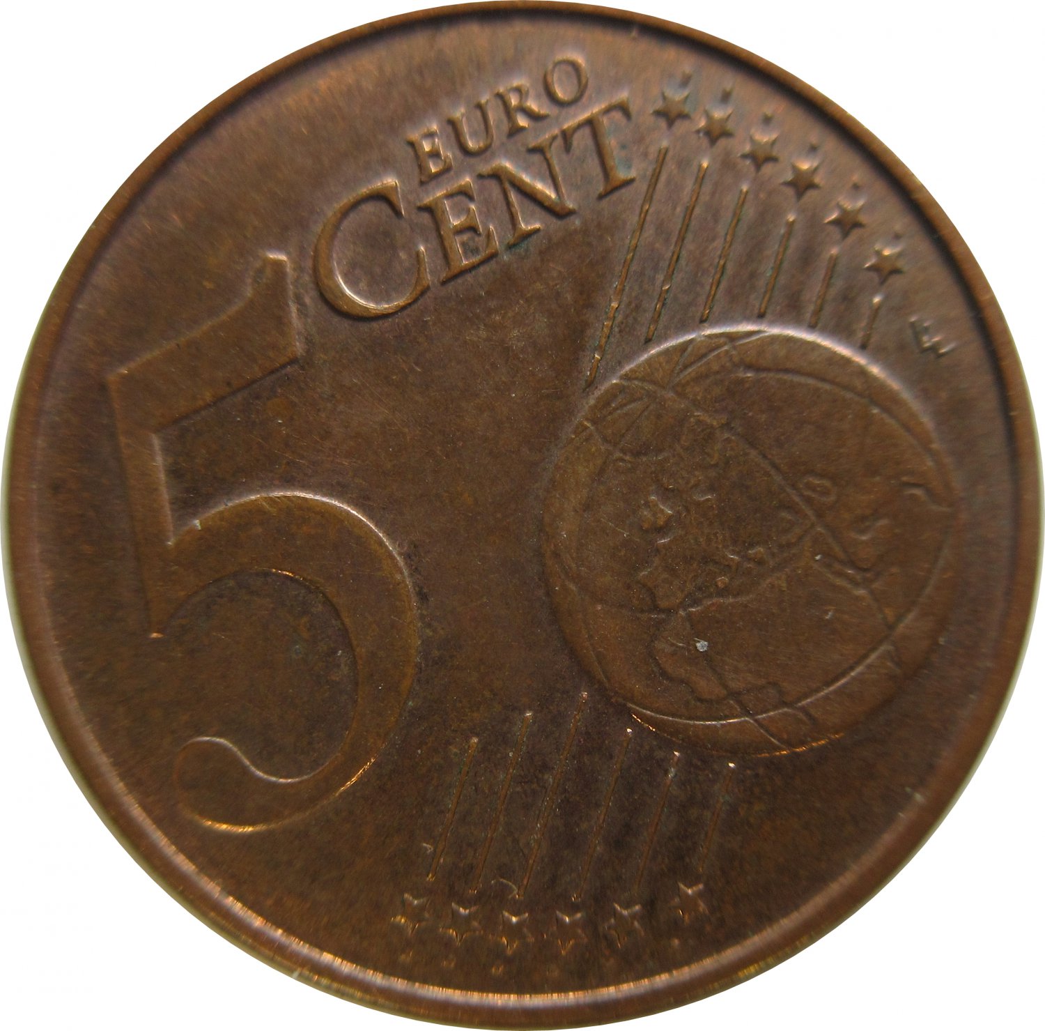 2000 Netherlands 5 Euro Cent