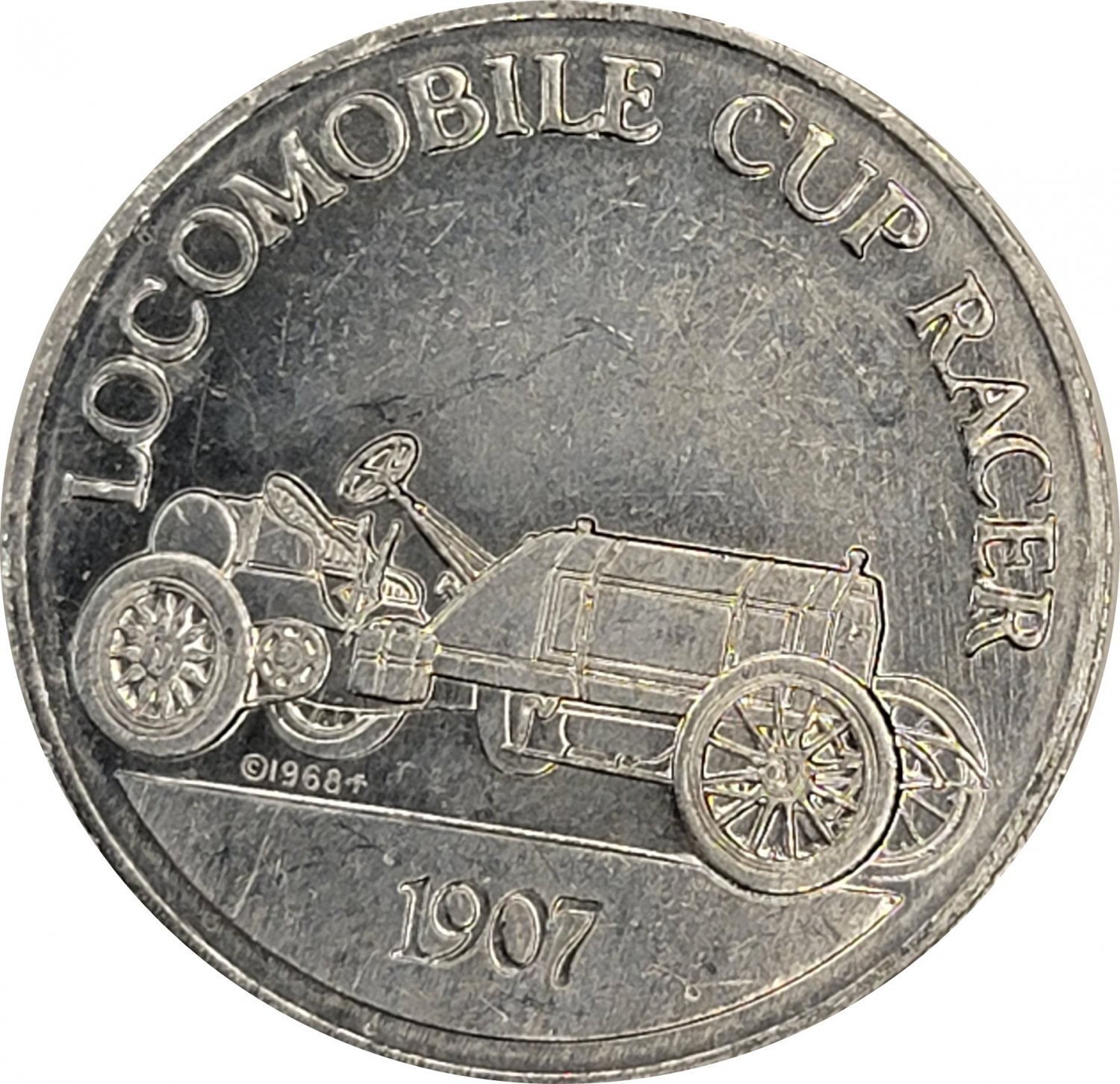 Sunoco Antique Car Coin Series, Locomobile Cup Racer