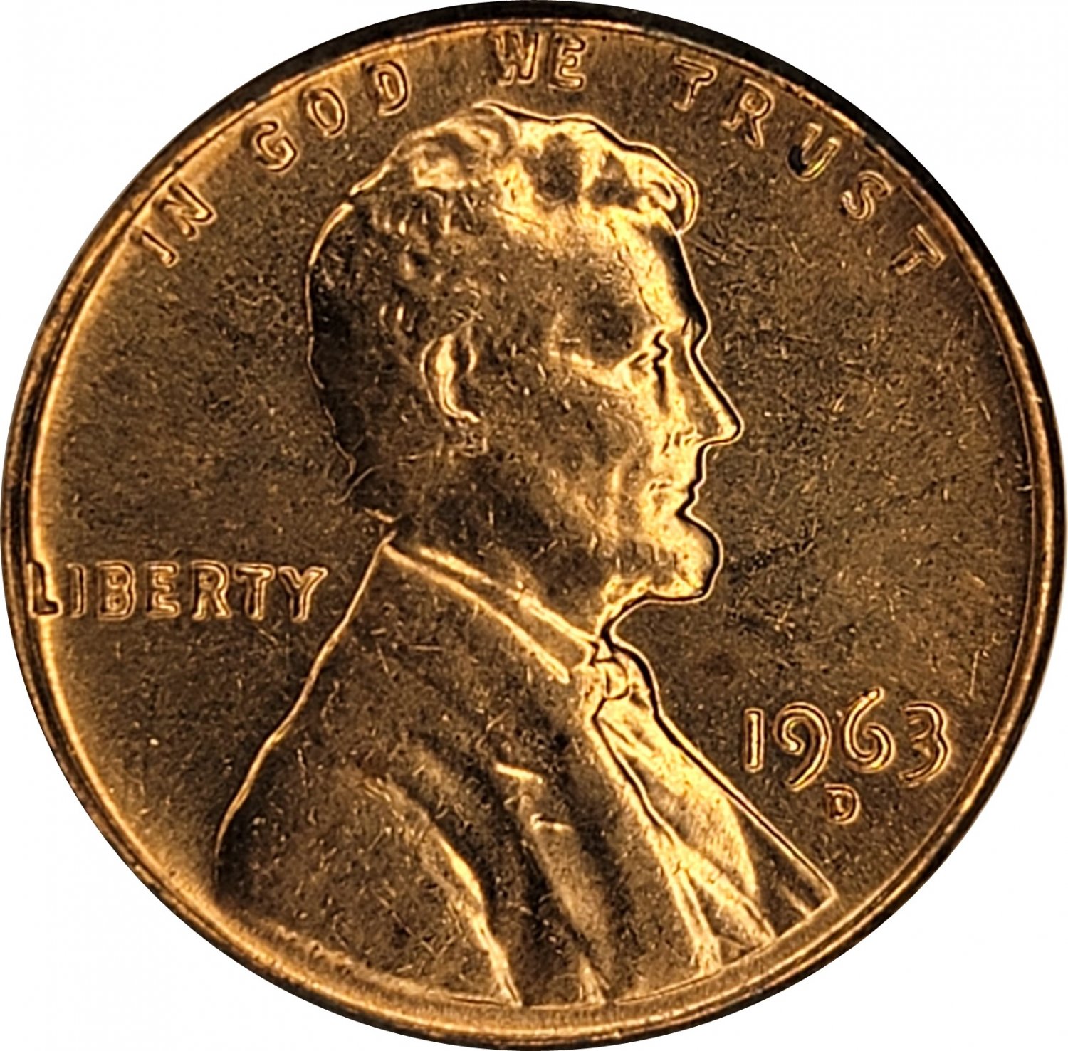 1963 D Doubled Die Lincoln Cent