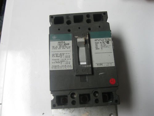 GE 100a 600v 3 phase breaker # TED136100