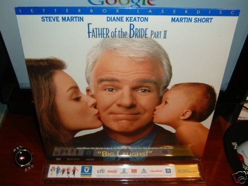Laserdisc FATHER OF THE BRIDE: PART II 1995 Steve Martin LTBX SEALED ...