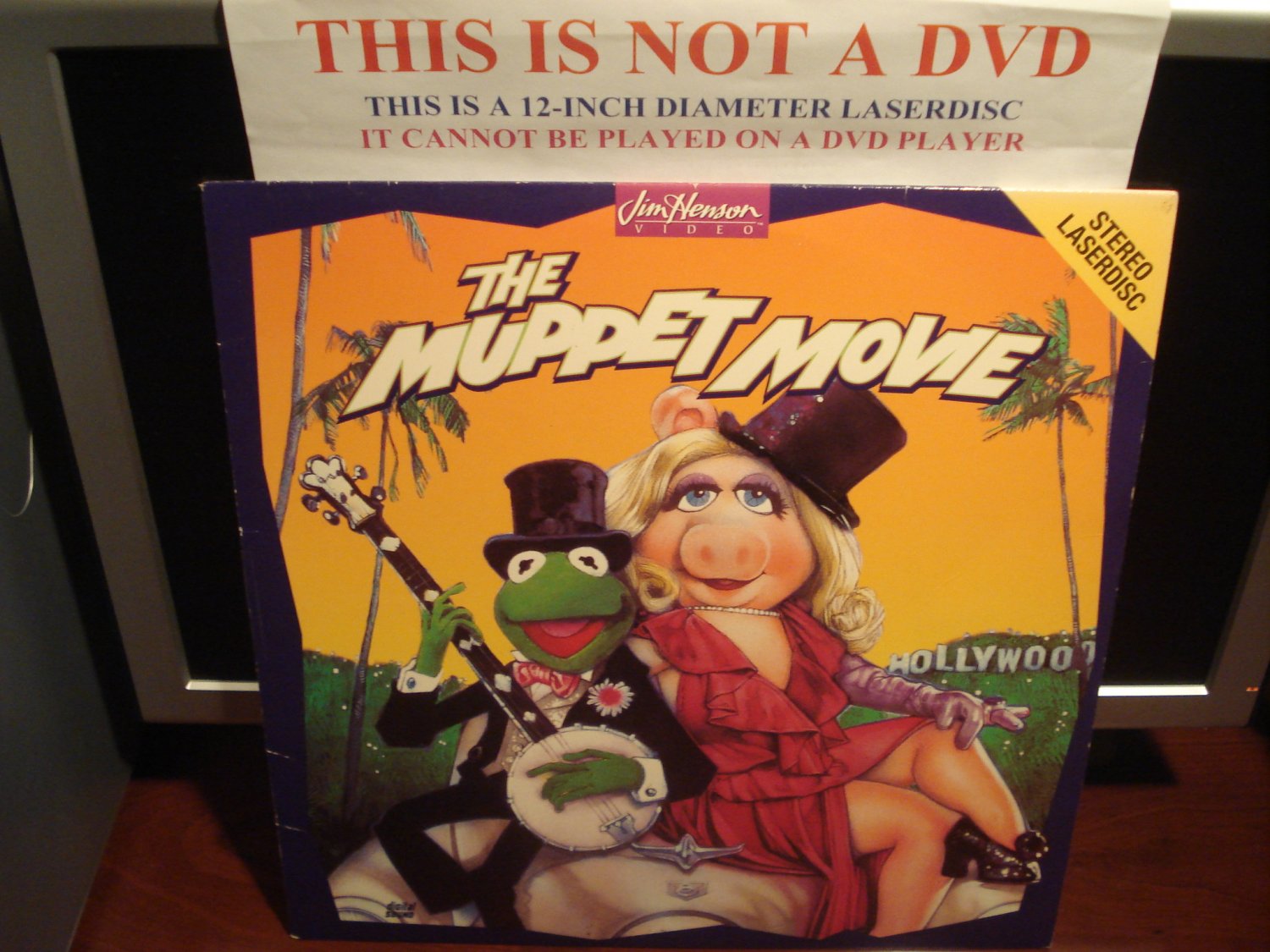 LD Animation THE MUPPET MOVIE (1979) Jim Henson Kermit Miss Piggy ...