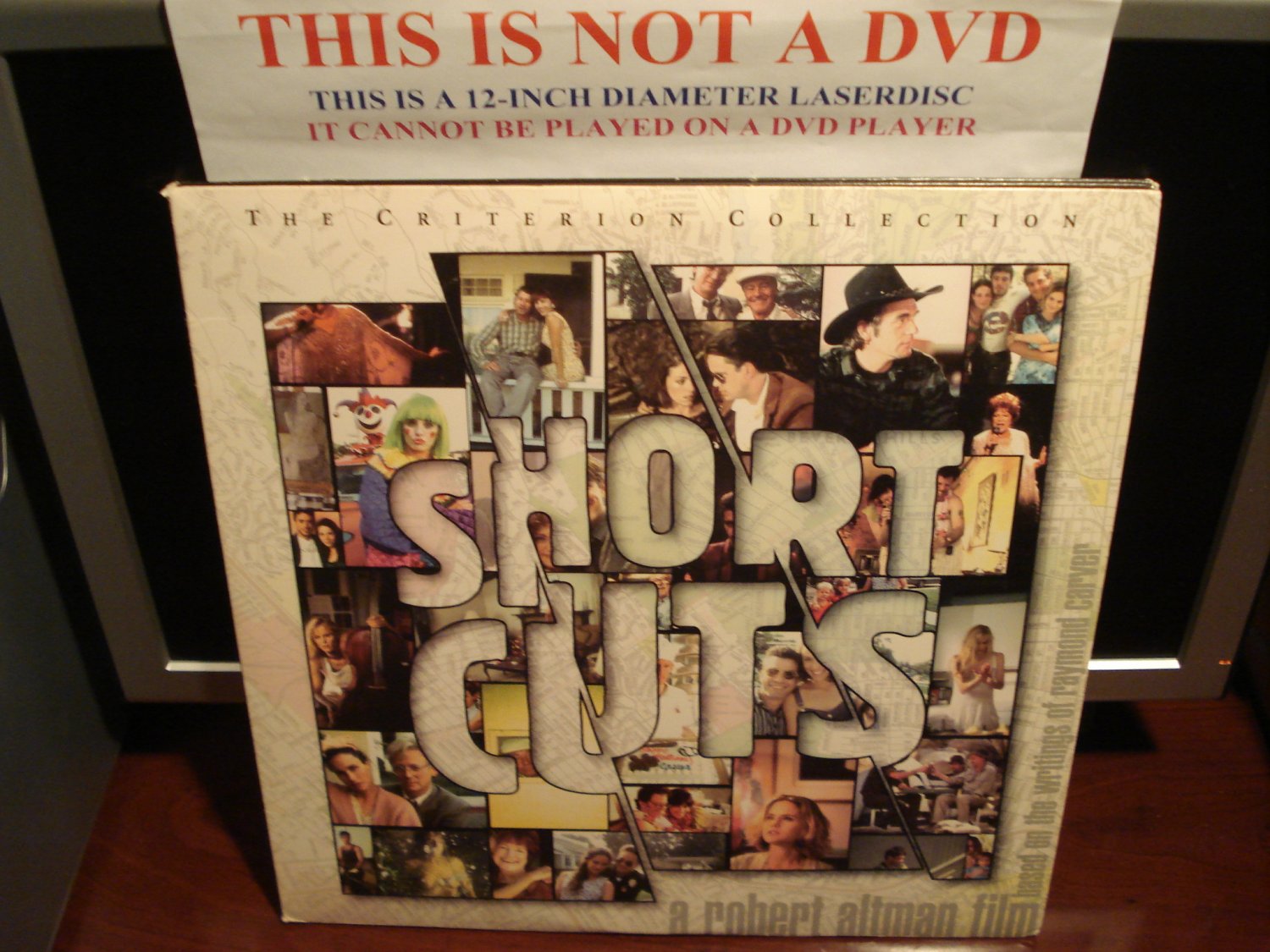LD Criterion SHORT CUTS 1993 Robert Altman Lot#1 3-Disc Gatefold ...