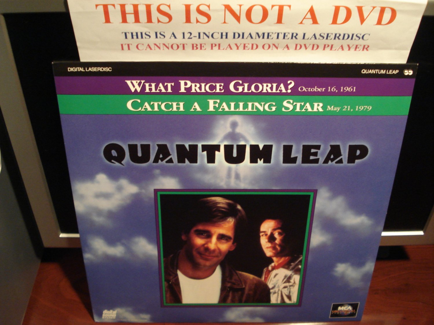 Laserdisc QUANTUM LEAP: WHAT PRICE GLORIA & CATCH A FALLING STAR 1989 ...