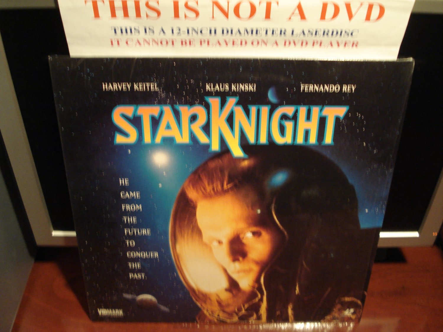 Laserdisc STAR KNIGHT 1986 Klaus Kinski "El Caballero Del Dragon" Sci ...