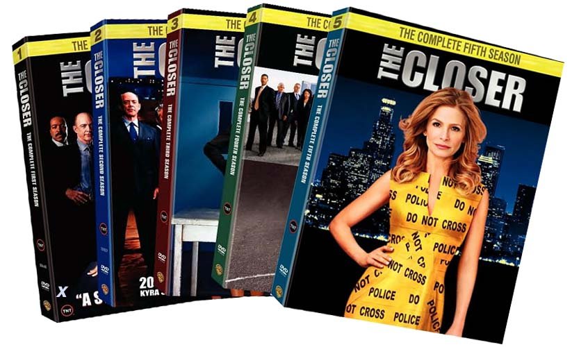 THE CLOSER SEASON 1-5 COMPLETE ON DVD