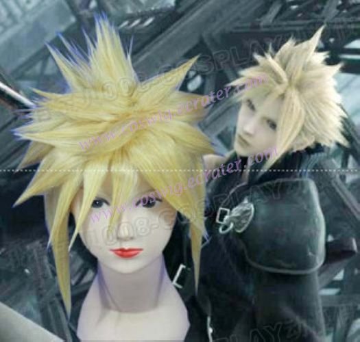 Final Fantasy7 Cloud Strife Cosplay Wig