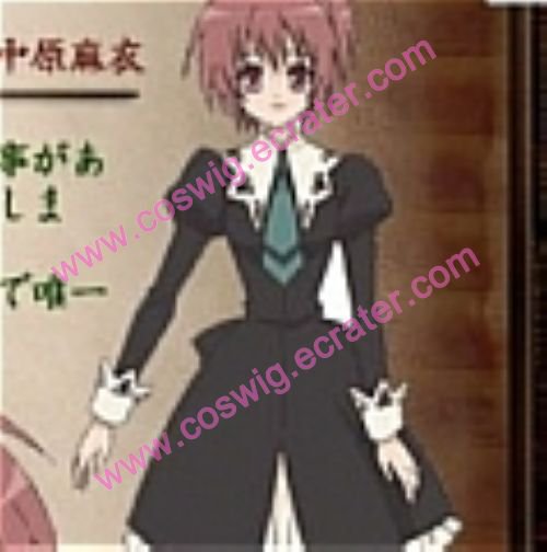 Aoi Cosplay (Miator Uniform Black) from Strawberry Panic