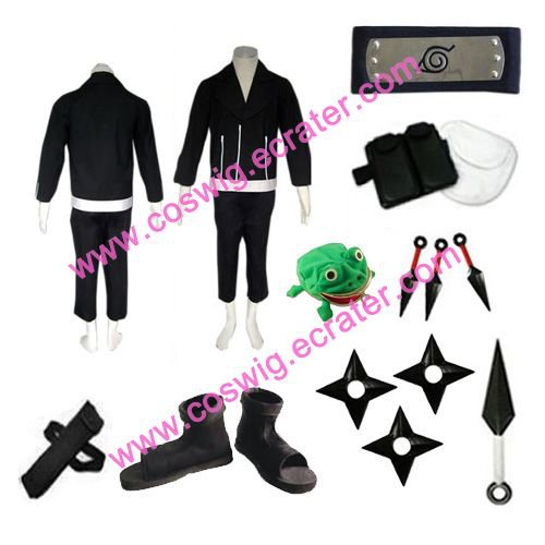 Naruto Shippuden Kiba Inuzuka Halloween Cosplay Costume set