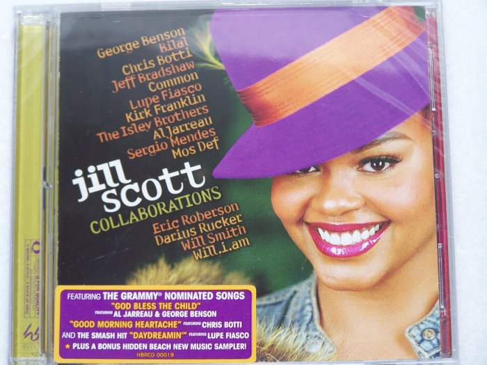 "Jill Scott" R&B Music CD - Jill Scott Collaborations - Brand New