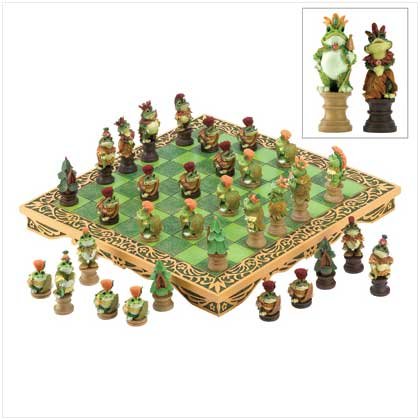 Frog Kingdom Chess Set