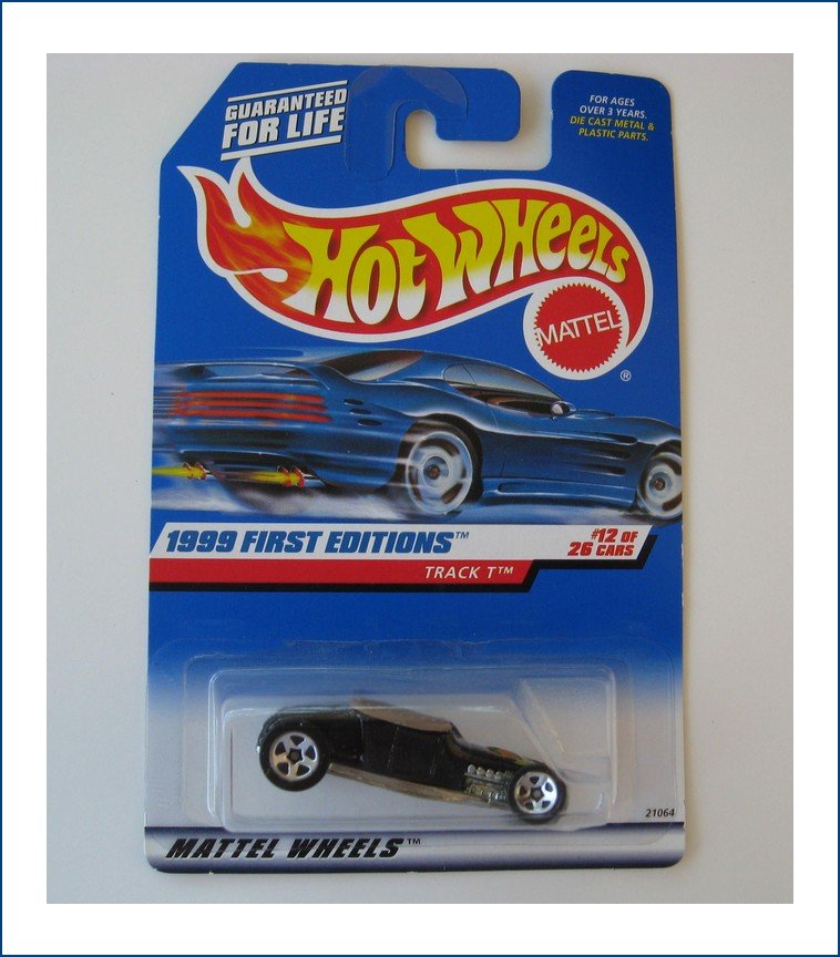 1999 First Edition Series Track T Mattel Hot Wheels 917 Die Cast