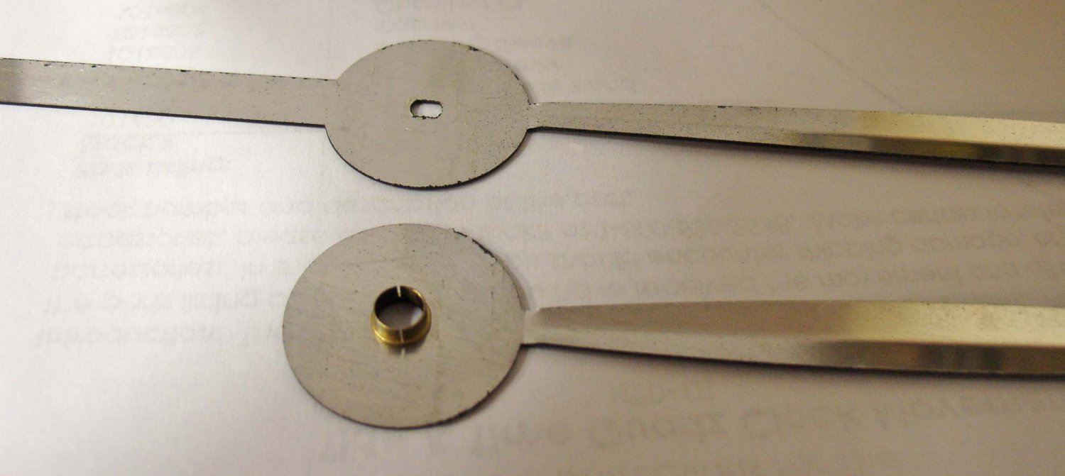 New 14" Extra Large Clock Hands - Spade Style (H-136B)