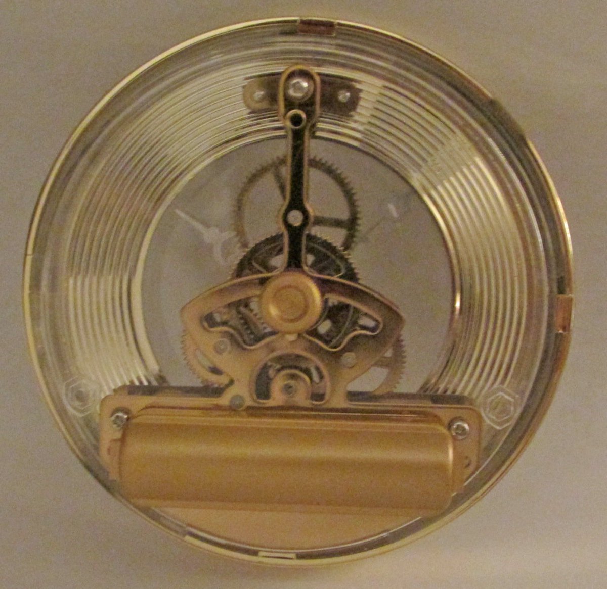 NEW 'Floating' Anniversary Quartz Skeleton Insert Clock Movement (MST-120)