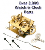 Ronell Clock Company - Wide variety of clock parts, books, glass ...