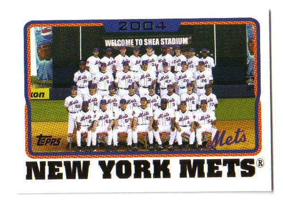 2005 Topps New York Mets 22 card team SET