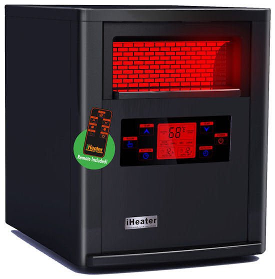 On Sale iHeater 1500 Series Quartz Infrared Portable Heater!