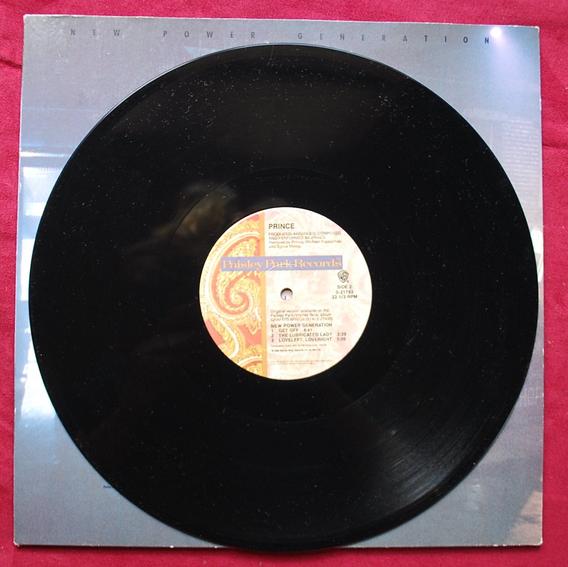 Prince New Power Generation promo maxi single Paisley Park 12 inch
