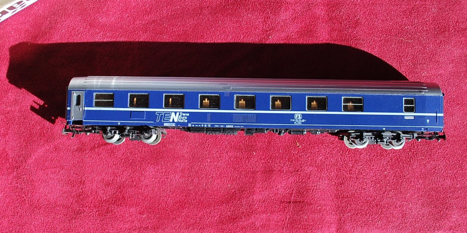 4052 Marklin Maerklin Märklin HO gauge, TEN or Trans Euro Notte train car