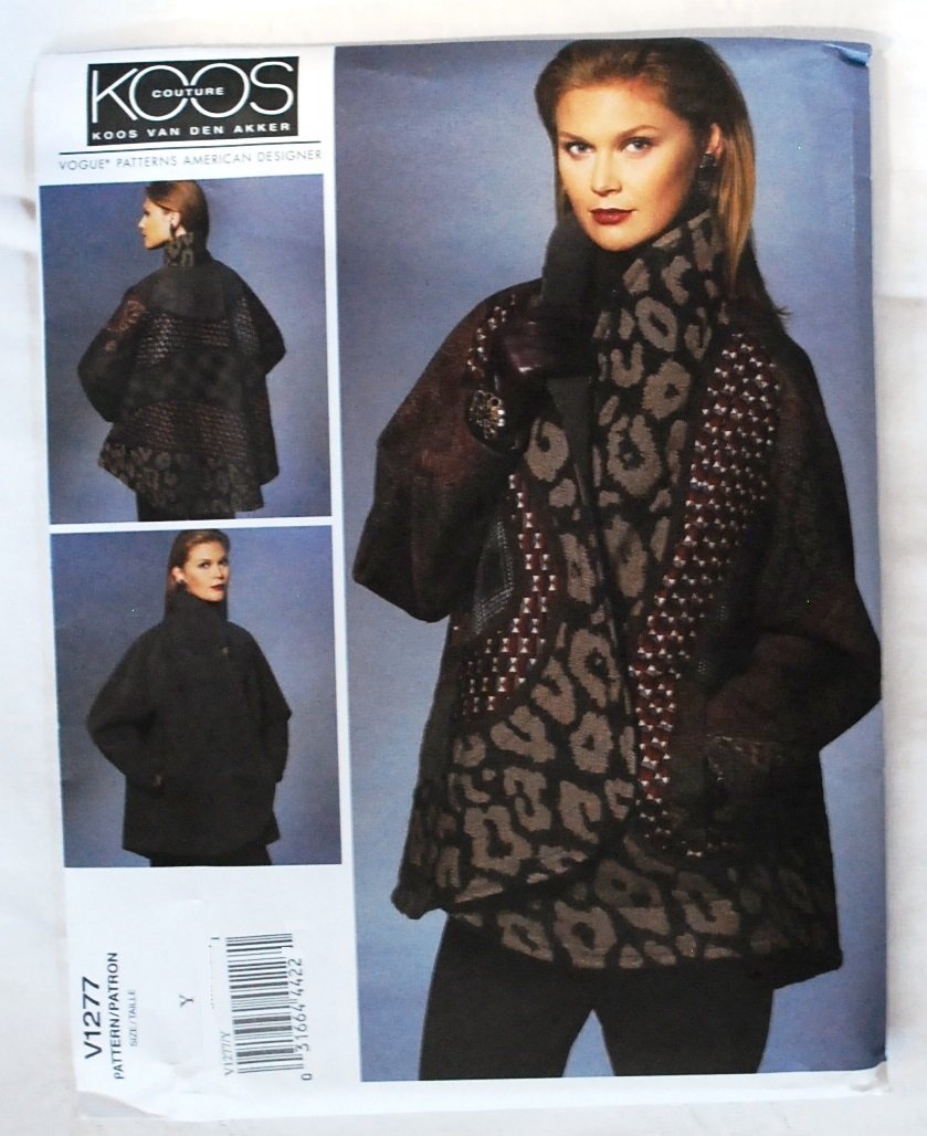 Vogue v1277 or 1277 Koos Couture Van Den Akker top and skirt bobo ...