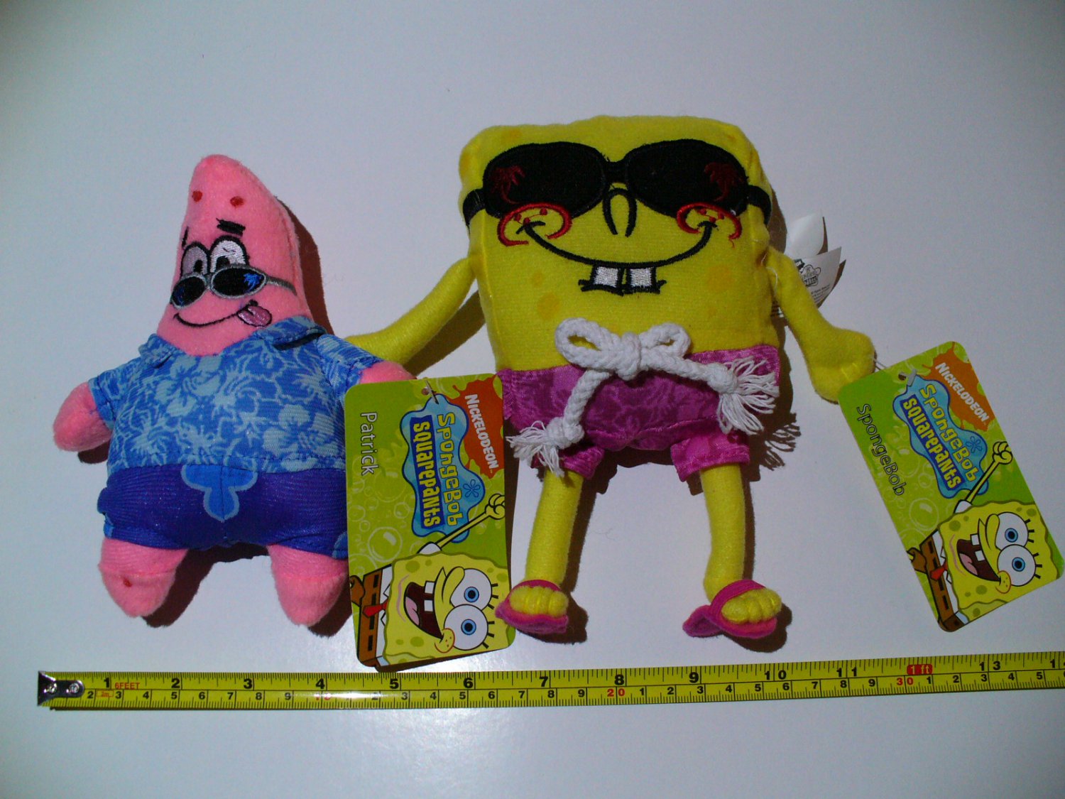 Spongebob Squarepants Patrick Star plush; Beach summer outfit