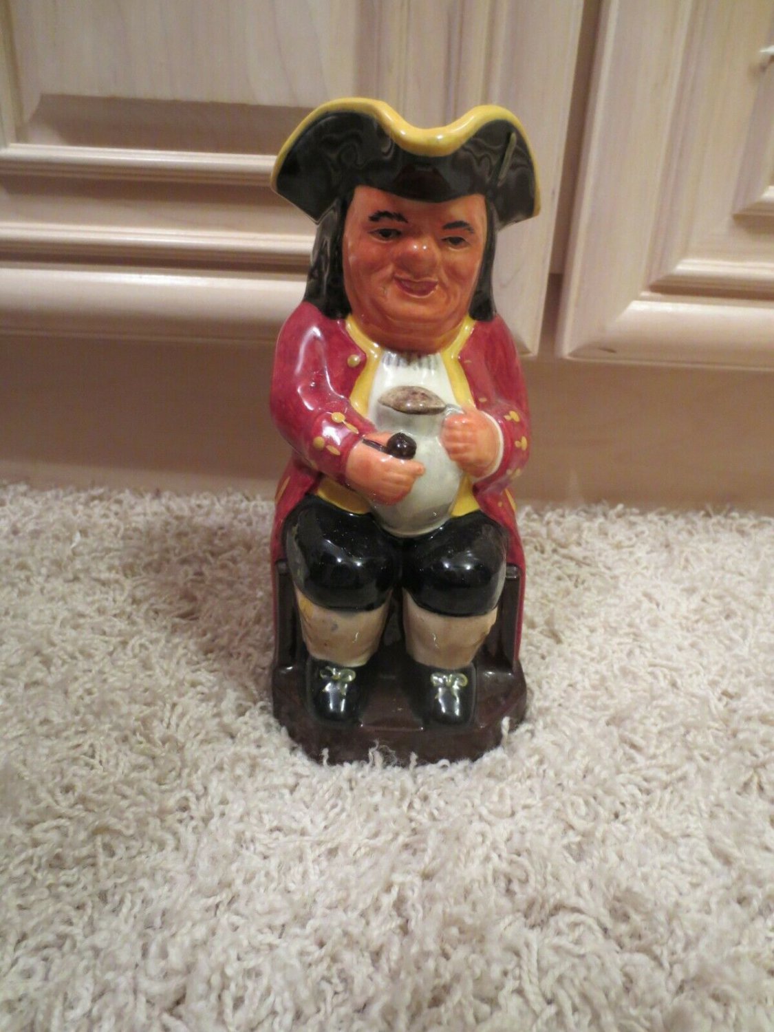 VINTAGE ANTIQUE RIDGWAY PIRATE JUG PITCHER KITCHENWARE BARWARE STEIN