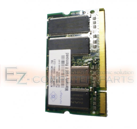 NANY 128MB DDR 256MHz CL2.5 MEMORY/RAM ** NEW