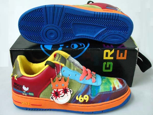 Greedy Genius Primo Woodstock 69 Casual Hip-Hop Sneaker