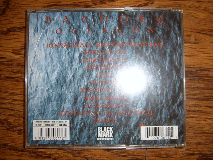 Bathory Octagon (1995 Black Mark)