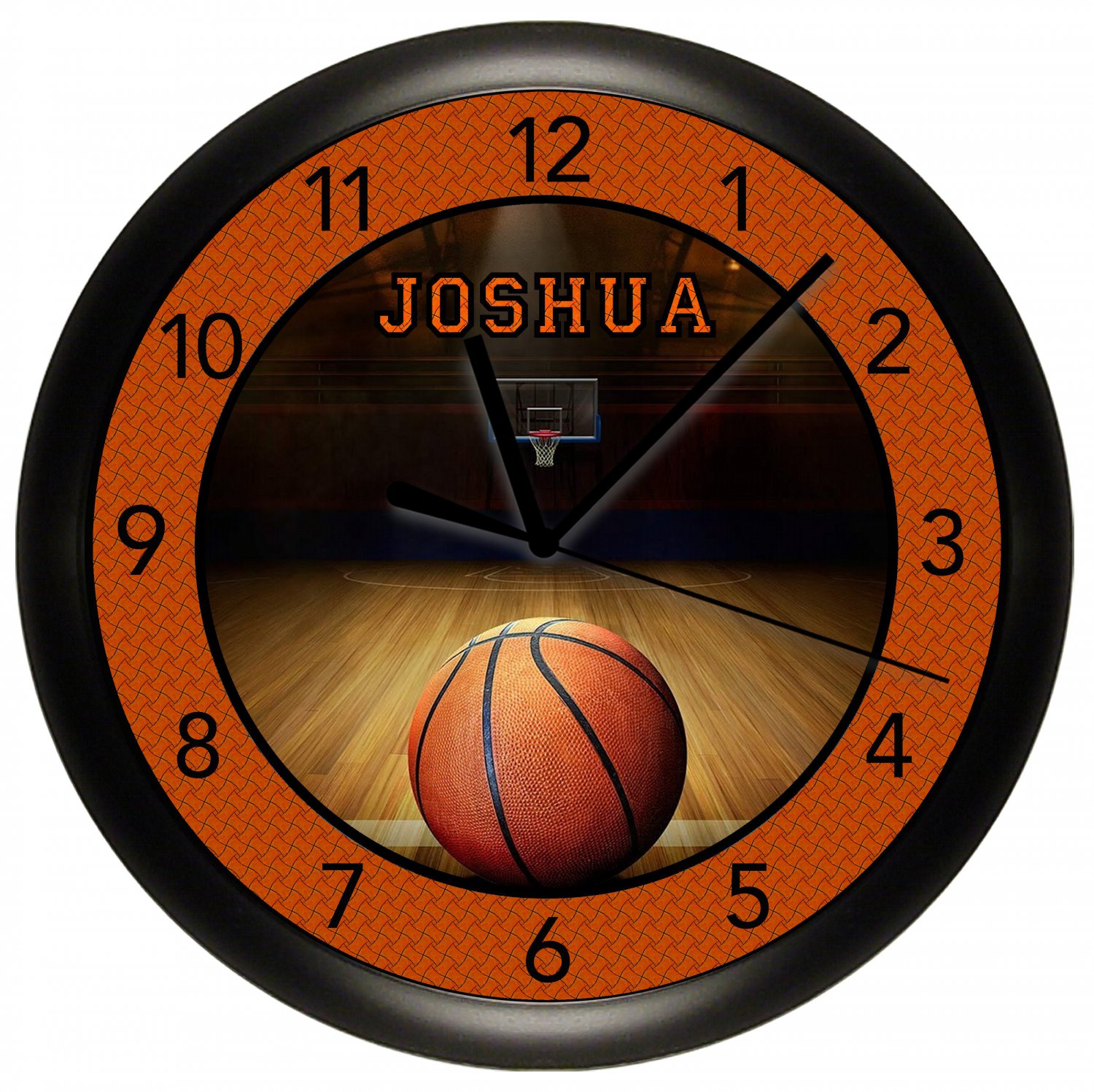 Personalized Basketball Wall Clock
