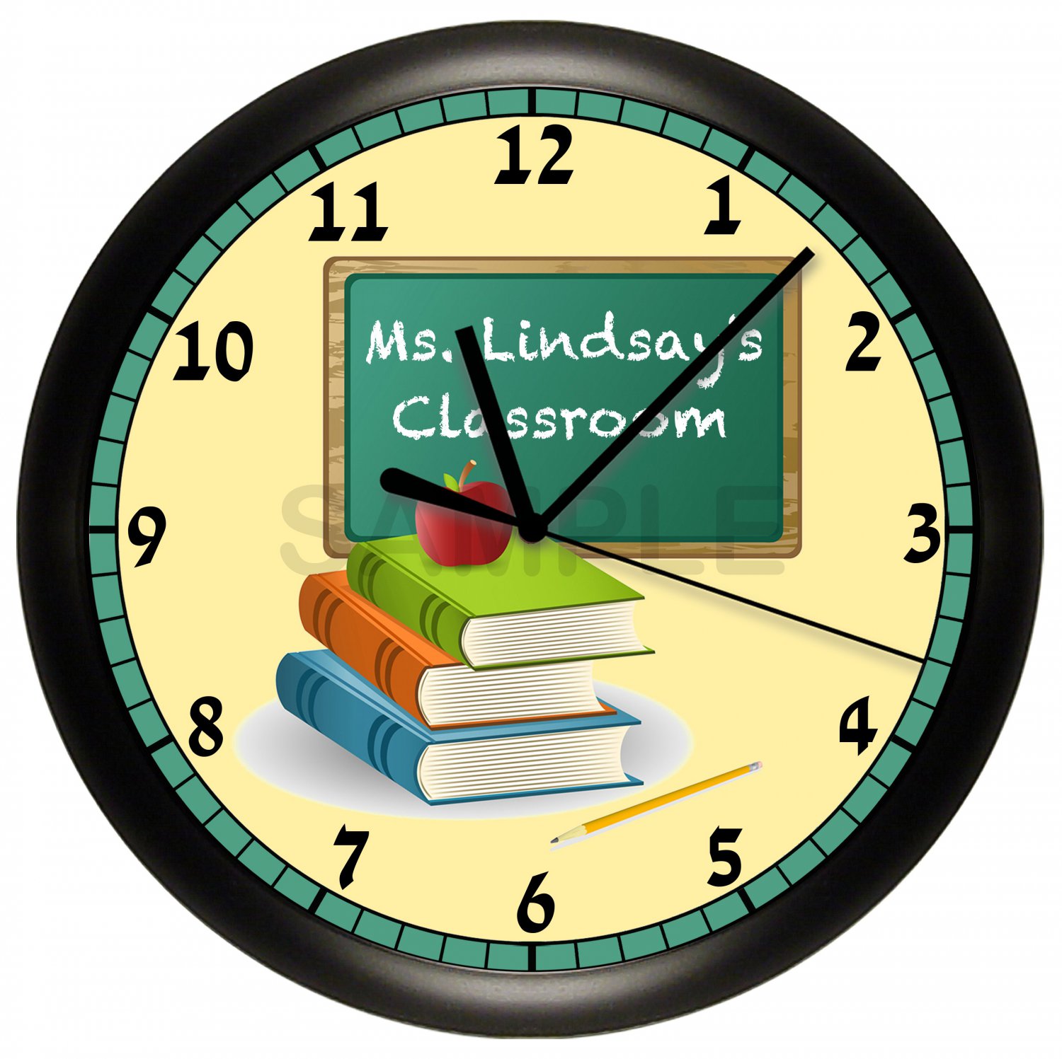 Schoolroom Teacher Classroom Wall Clock
