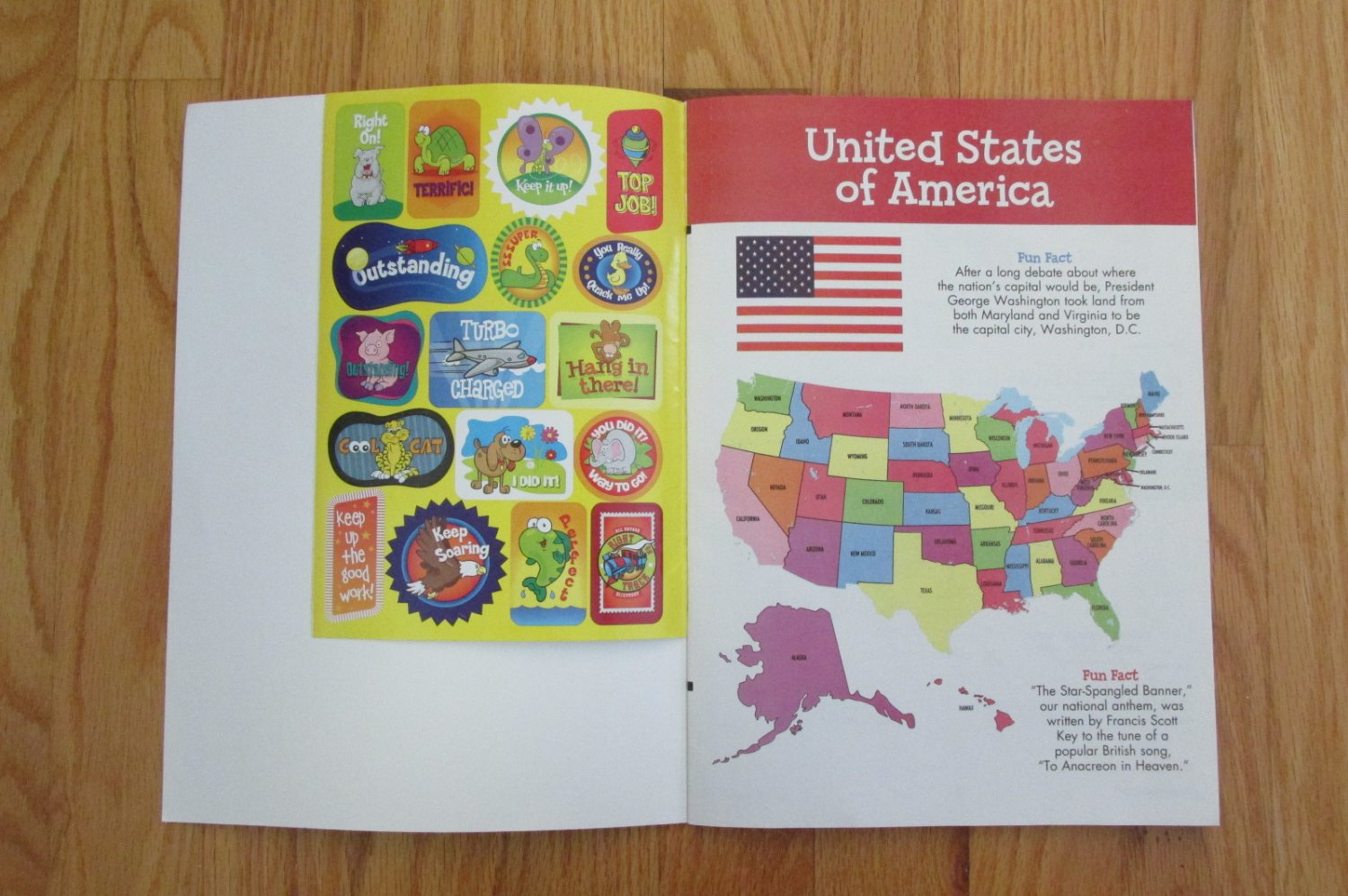 UNITED STATES & DOT TO DOT WORKBOOKS HOMESCHOOL CONSUMABLE ACTIVITY ...
